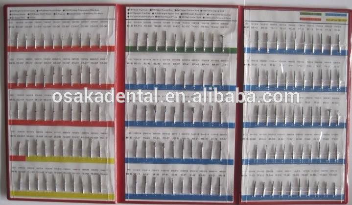 Original Diamond Bur Sample Book/dental diamond bur/dental bur - Buy ...