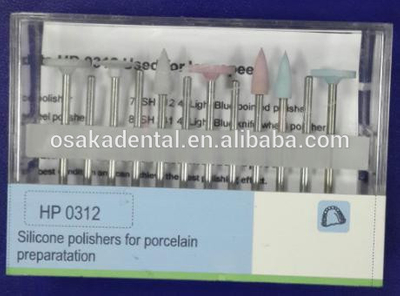 Dental polish Bur Teeth polishing kit diamond bur polish bur kit Low ...