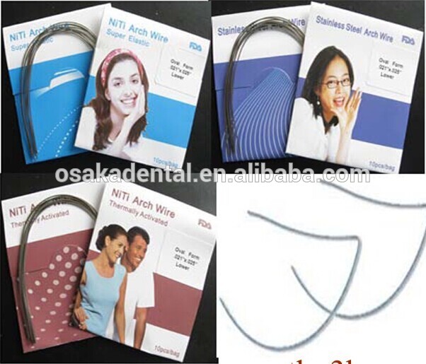 Dental Orthodontic Reverse Curve Arch Wire Round and Rectangular - Buy ...