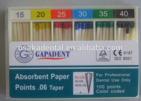 GAPADENT Absorbent Paper Point Taper