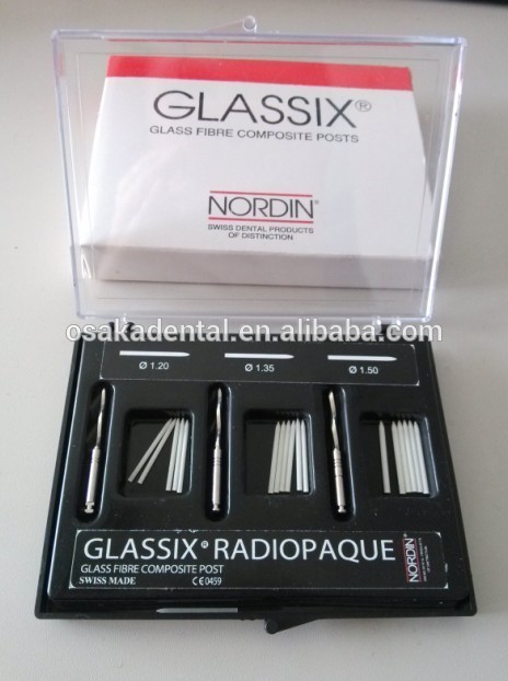 Germany Material Dental Glass Fiber Composite Post with three Size 1.20 ...