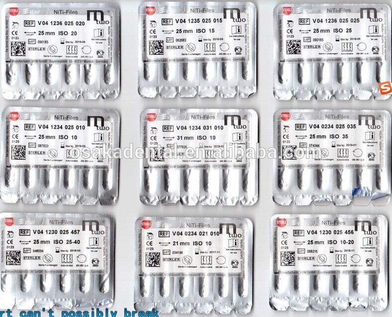 Dental supplier of Endo files Hot sell VDW MTWO file High quality ...