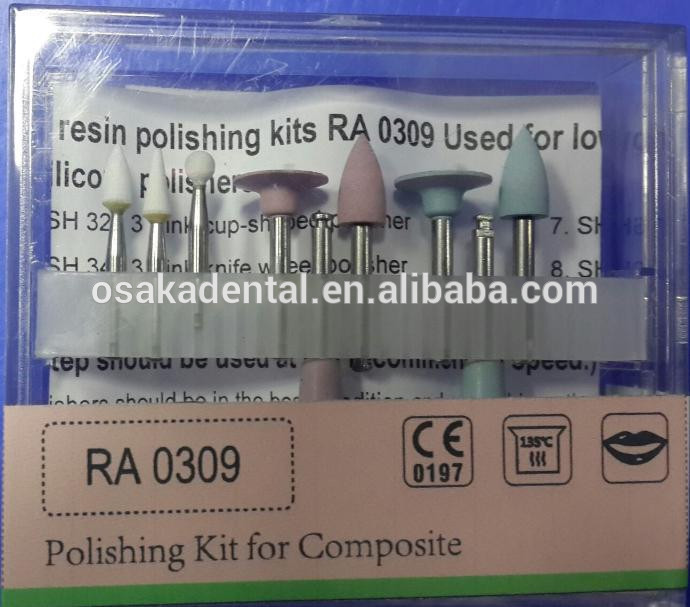 Dental polish Bur Teeth polishing kit diamond bur polish bur kit Low ...