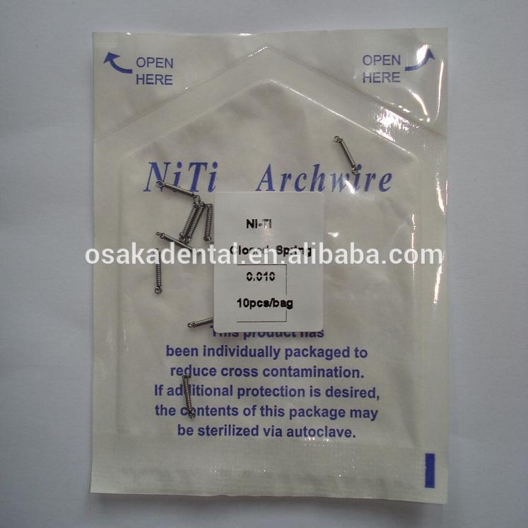 Dental Orthodontic Niti Open Spring/close Coil Spring - Buy Dental ...