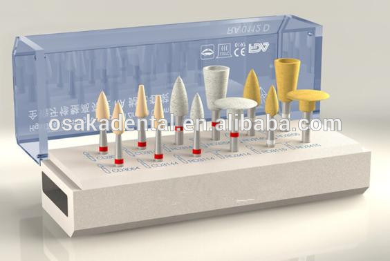 Zirconia polishing kit /Low Speed Bur Dental Surgical bur RA0112D