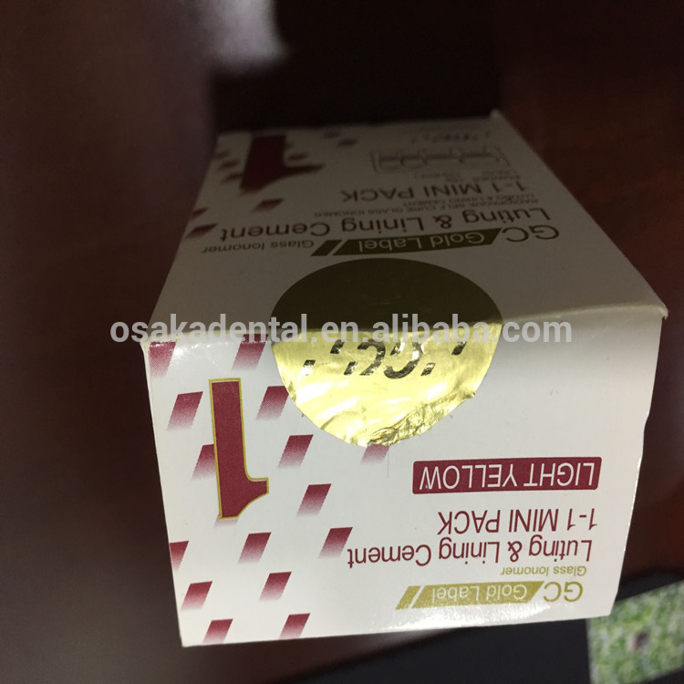 A Glass Ionomer Luting Cement Gc Fuji 1 mini Packing Dental Material