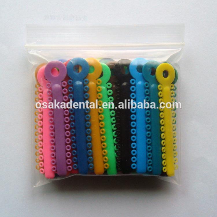 Beautiful Dental Orthodontic Elastic colorful Ligature Tie - Buy ...