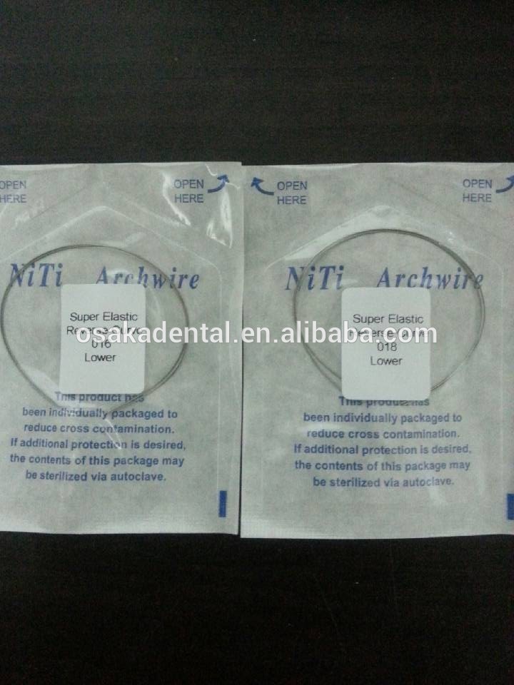 Dental Orthodontic Reverse Curve Arch Wire Round and Rectangular - Buy ...