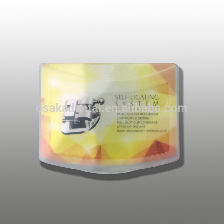 Economical Dental Self-ligature Bracket in Box Packing