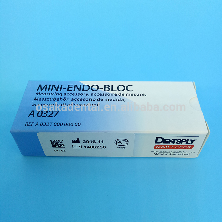 Dental Instrument Endo Block for Canal Files Measuring Endo Box Ruler