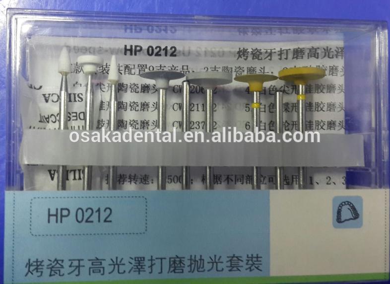 Dental polish Bur Teeth polishing kit diamond bur polish bur kit Low ...