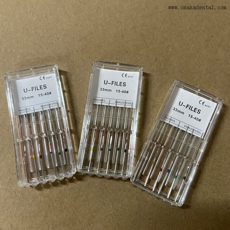 Dental Stainless Steel Files Endodontics U-Files OSA-F252U - Buy Dental ...