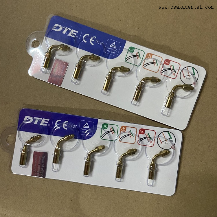 Dental Scaler Tips Golden ED1T/ED2T - Buy Scaler Tips, Scaler Tips ...