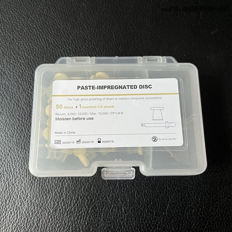 Dental Paste-impregnated Disc for High Gloss Polishing - Buy Dental ...