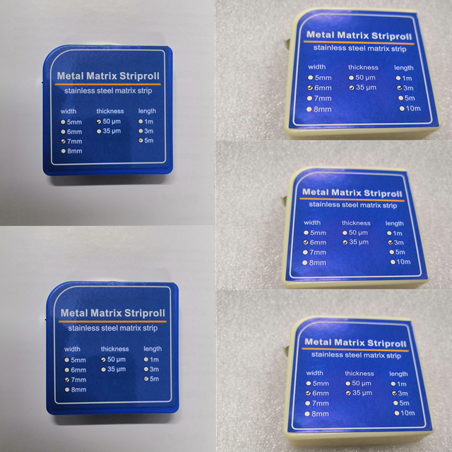 Stainless Steel Matrix Strip And Metal Matrix Striproll - Buy Stainless ...