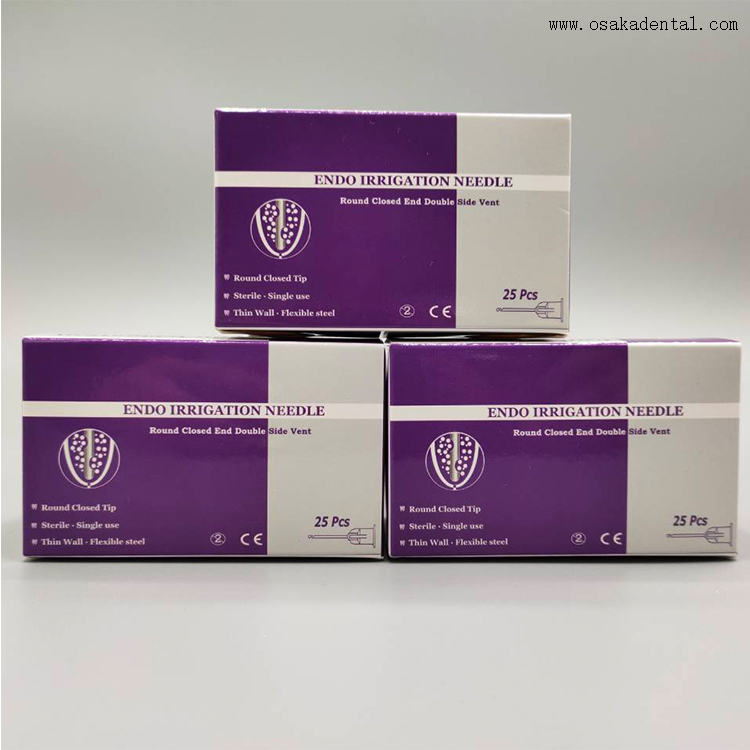 Dental Irrigation Needles with Double Side Vent - Buy Dental Irrigation ...