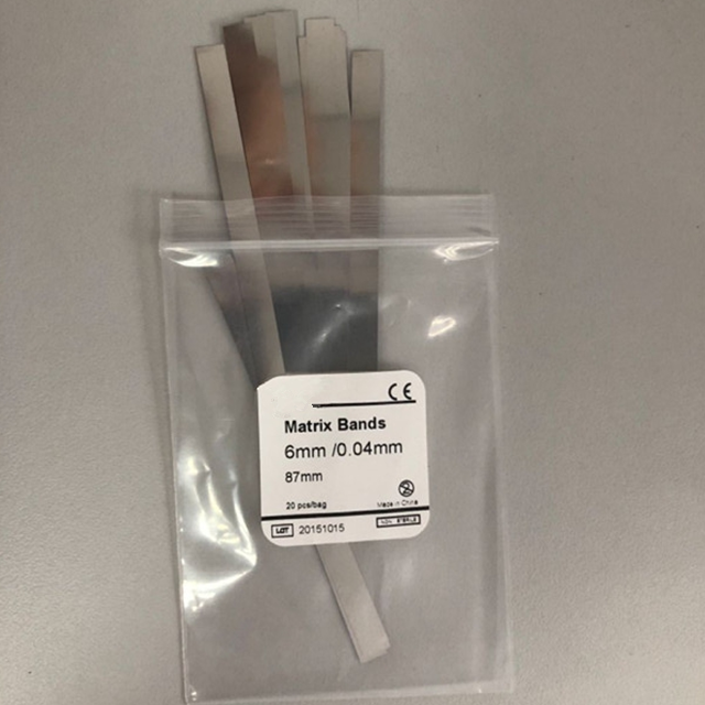 Straight Stainless Steel Matrix Strip for Endodontic - Buy Stainless ...