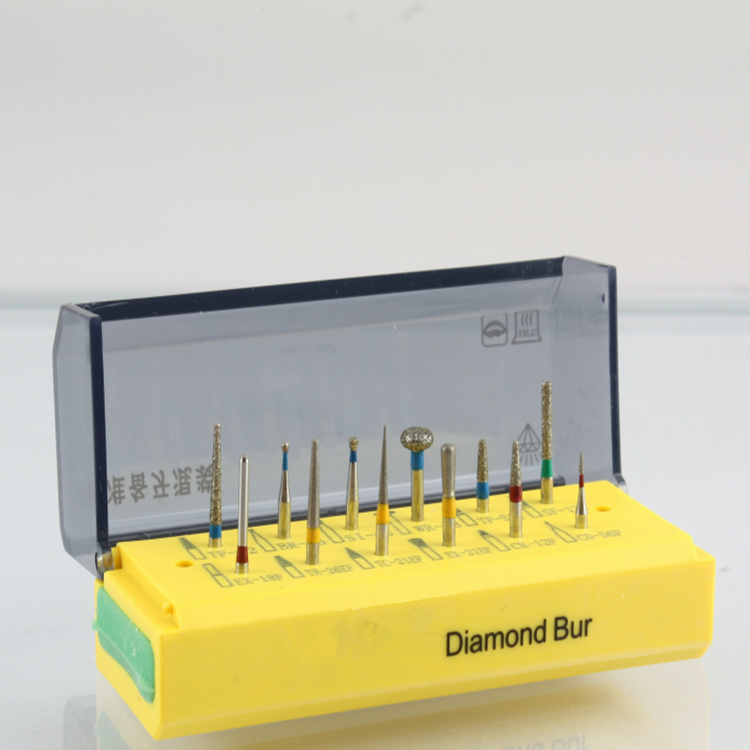 A Dental Diamond Bur Kit with Different Size - Buy A Dental Diamond Bur ...