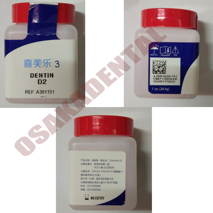 Used for Dental material of Ceramco DENTIN D2 color - Buy High Quality ...